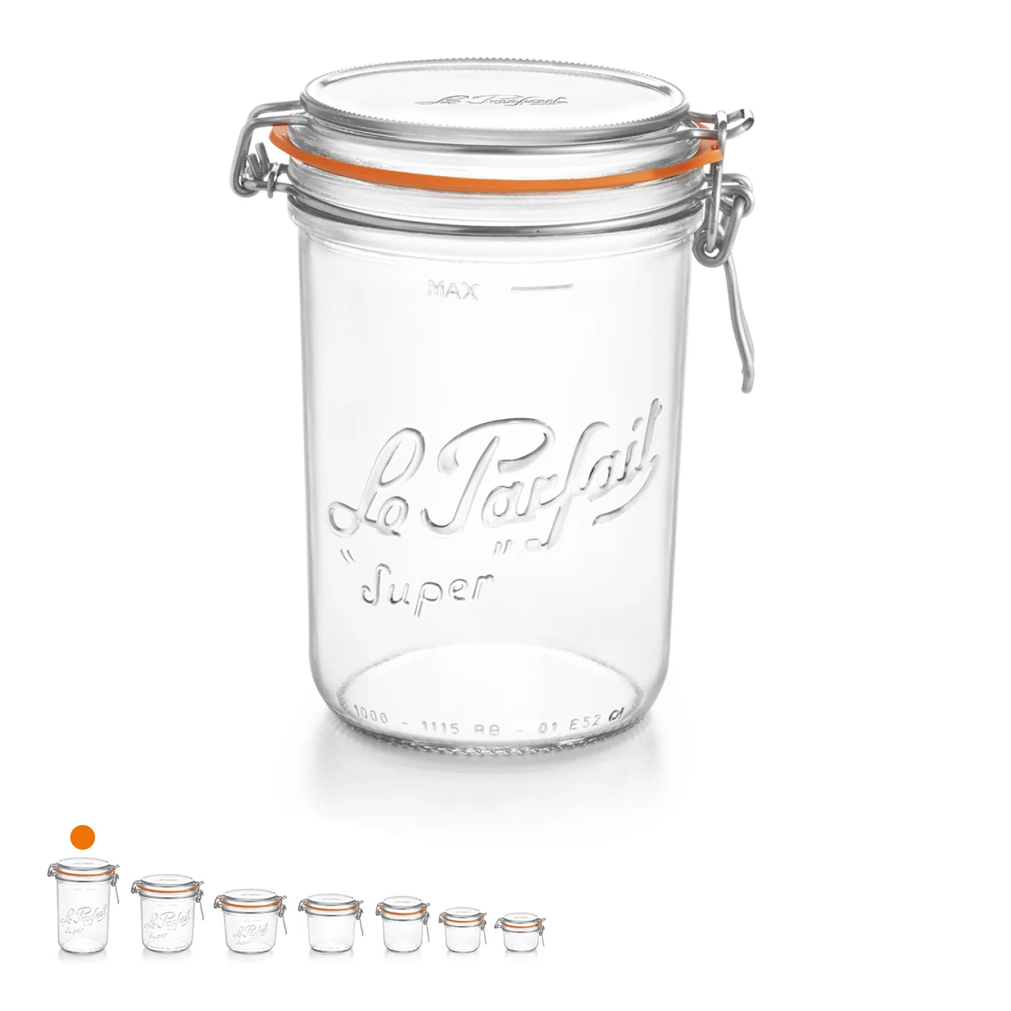 Le Parfait Super Terrines Pot 1L | Bocaux de conservation en verre – Le ...