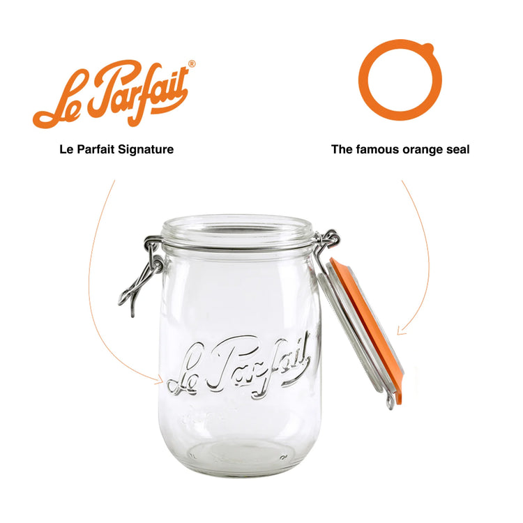 Bocaux en verre Le Parfait de haute qualité | Bocaux de conservation ...